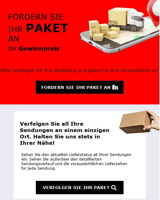 Vorsicht: DPD-Phishing- und Spam-Mails im Umlauf