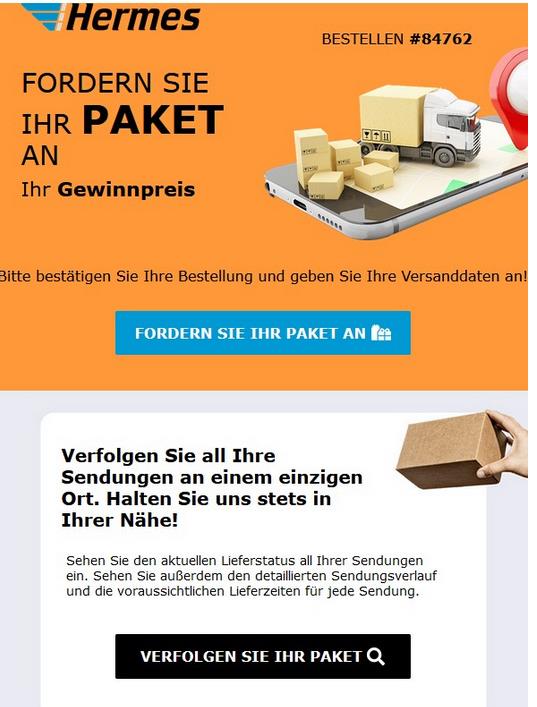 Phishing-Mails von Fedex und Hermes im Umlauf