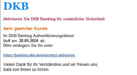 Deutsche Kreditbank (DKB): Diese E-Mails sind Spam, Phishing und Betrug ...