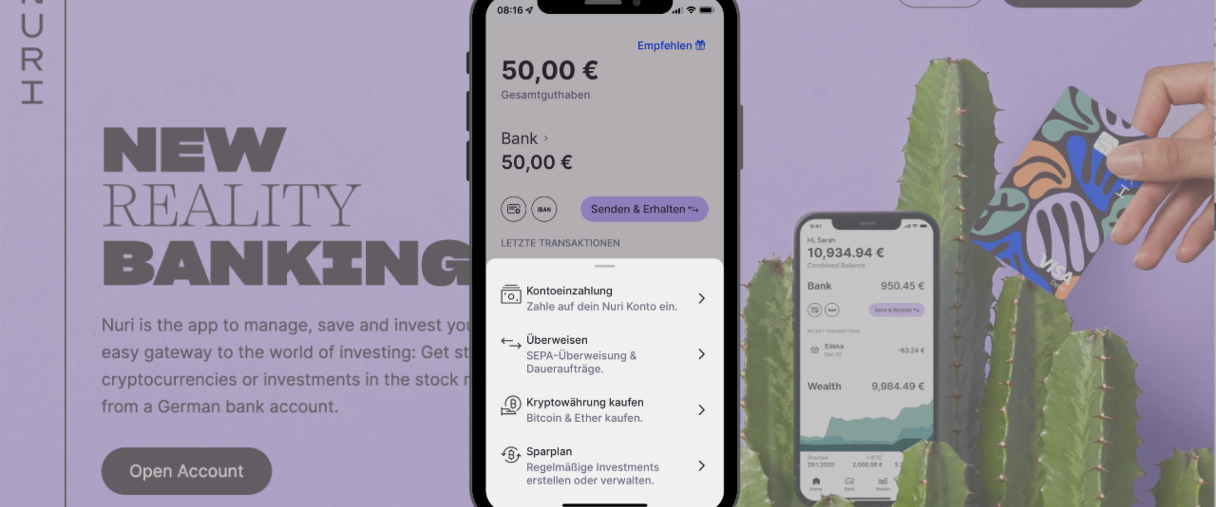 Nuri Smartphone-Banking: Anleitung für die Banking-App